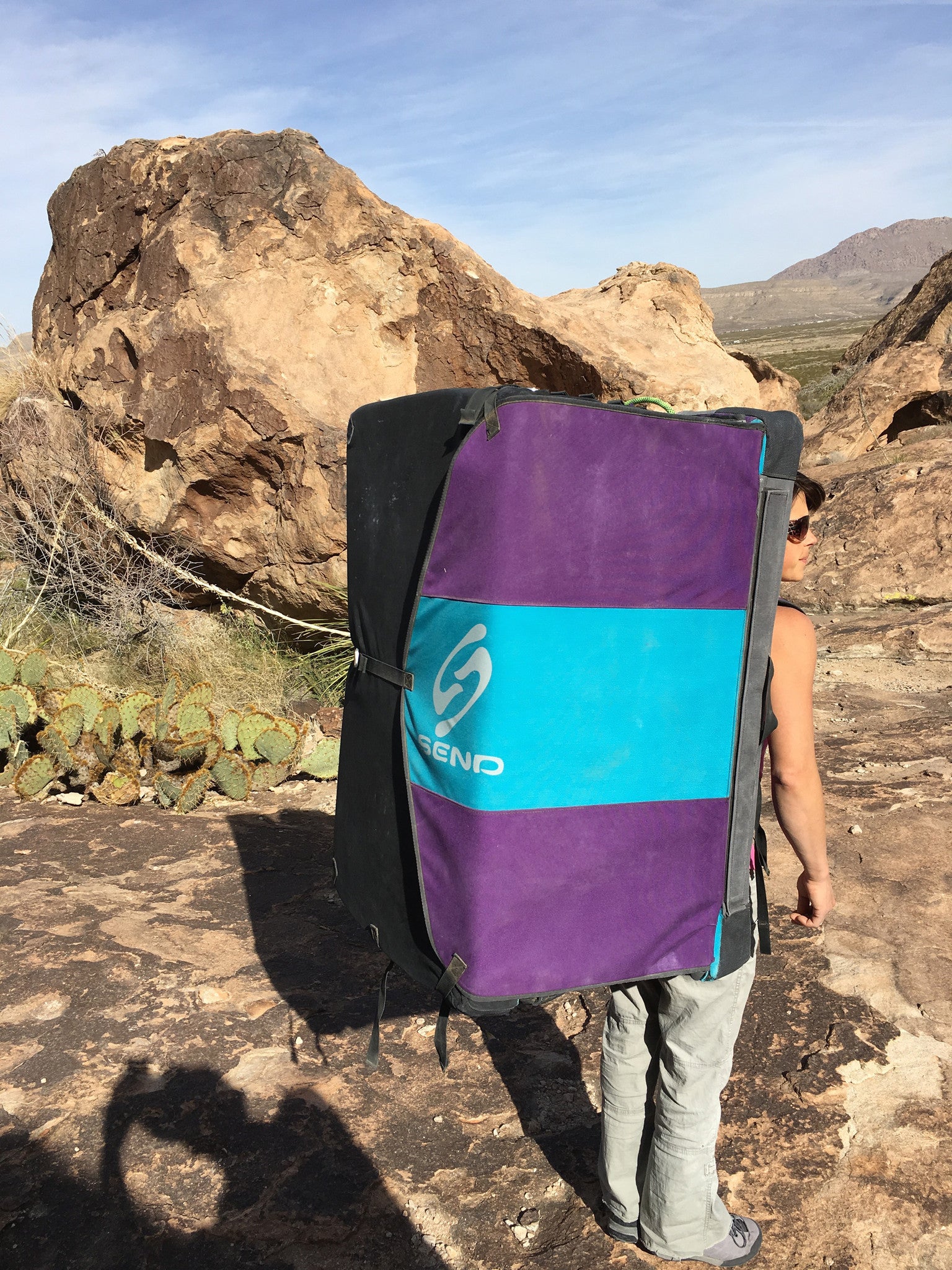 Bouldering crash pad store
